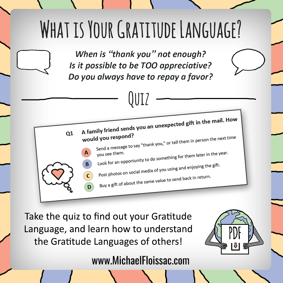 Quiz: What is Your Gratitude Language? – Michael Floissac